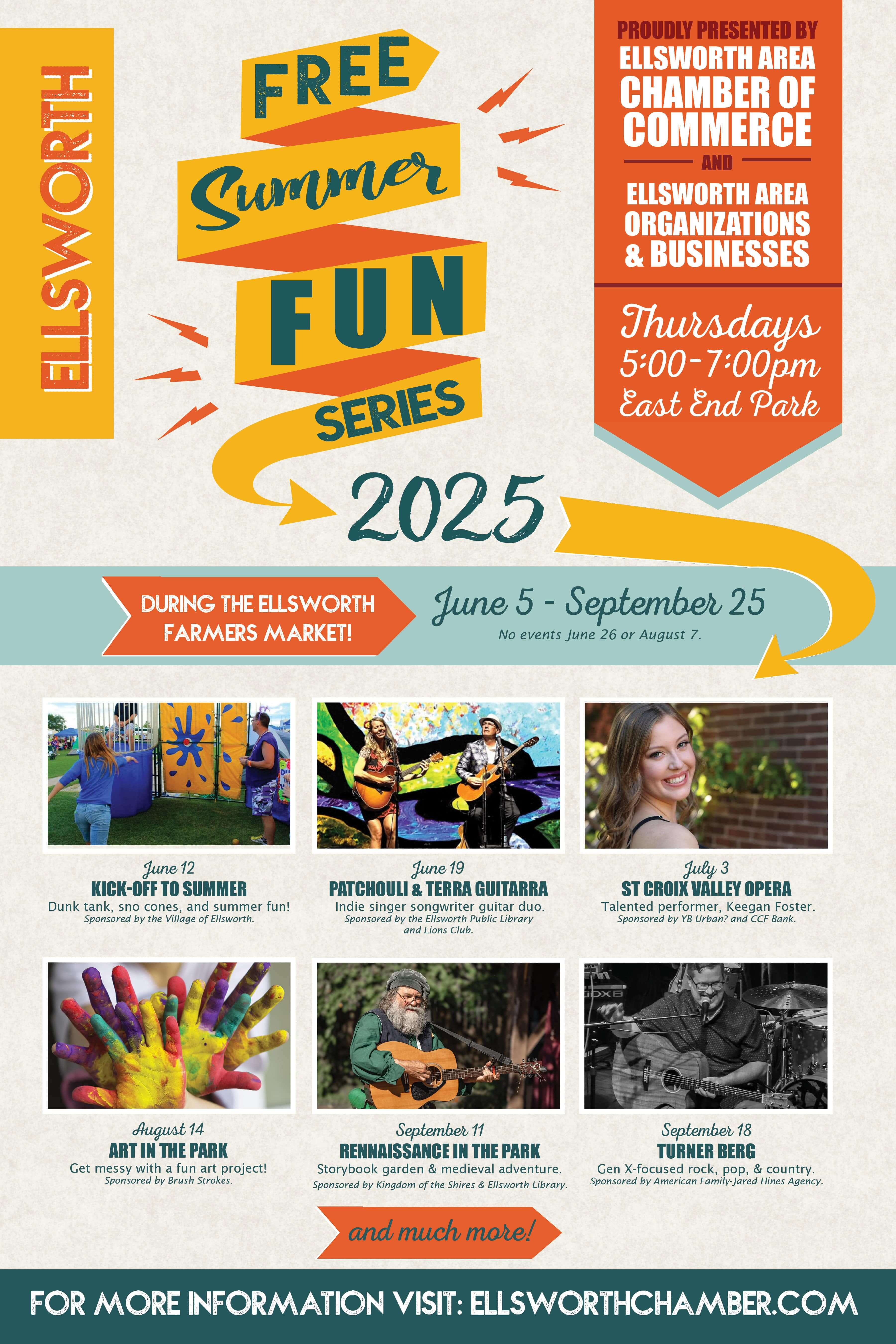 Summer Fun Series - Ellsworth Area Chamber of Commerce